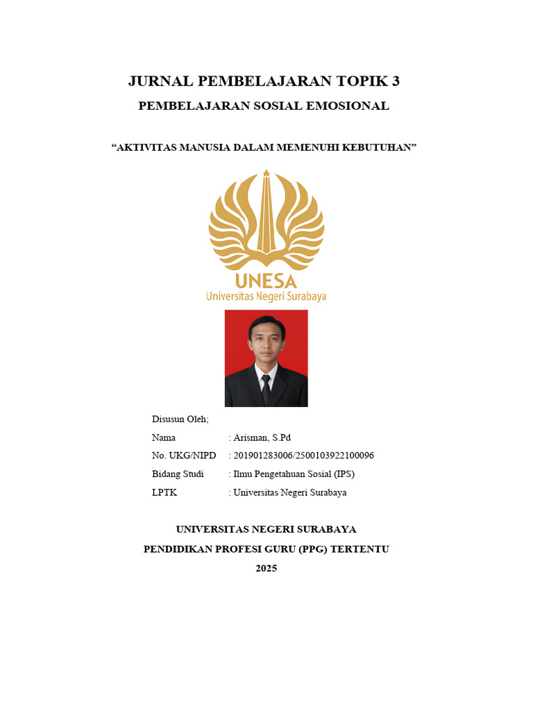 ARISMAN_2500103922100096_Pembelajaran Mendalam Dan Asesmen | PDF