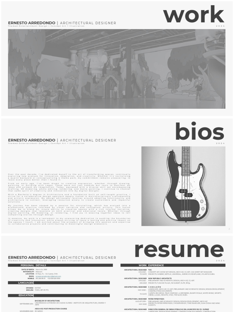 Portfolio Presentation | PDF | Narrative | Design