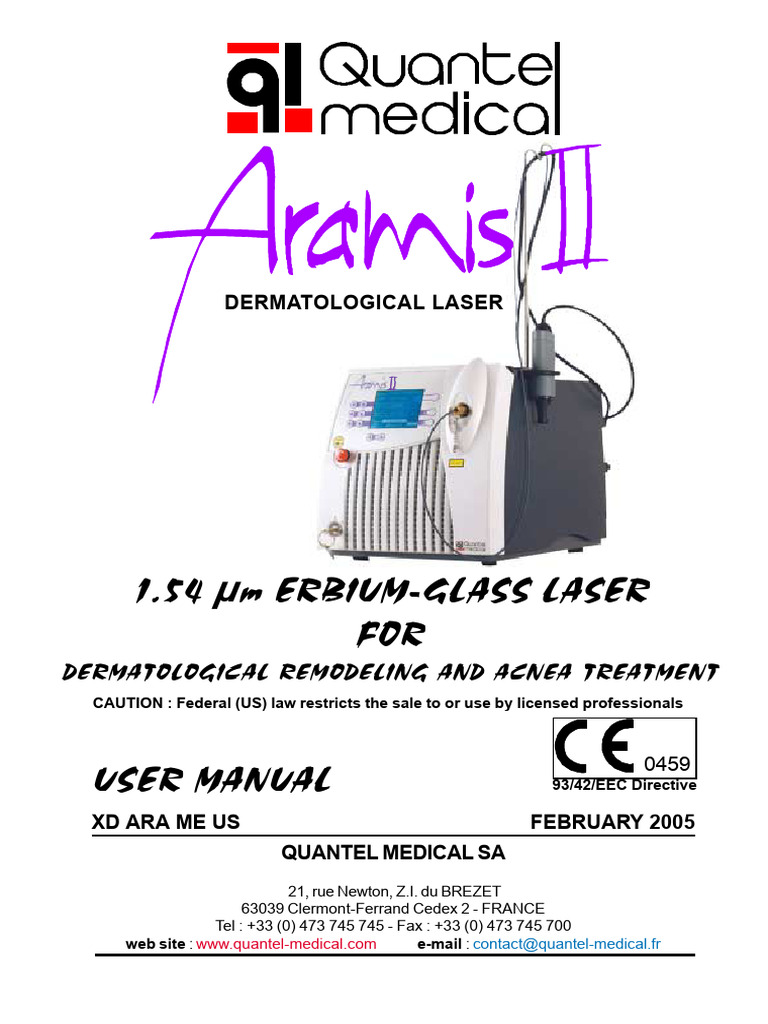 Aramis User Manual | PDF | Ac Power Plugs And Sockets | Laser