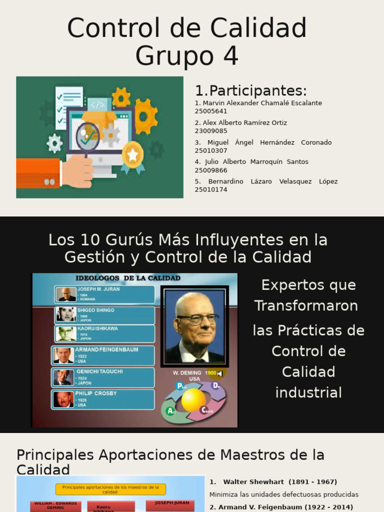 25010174_10 Gúru Control de Calidad | PDF | Evaluación | Procesos de ...