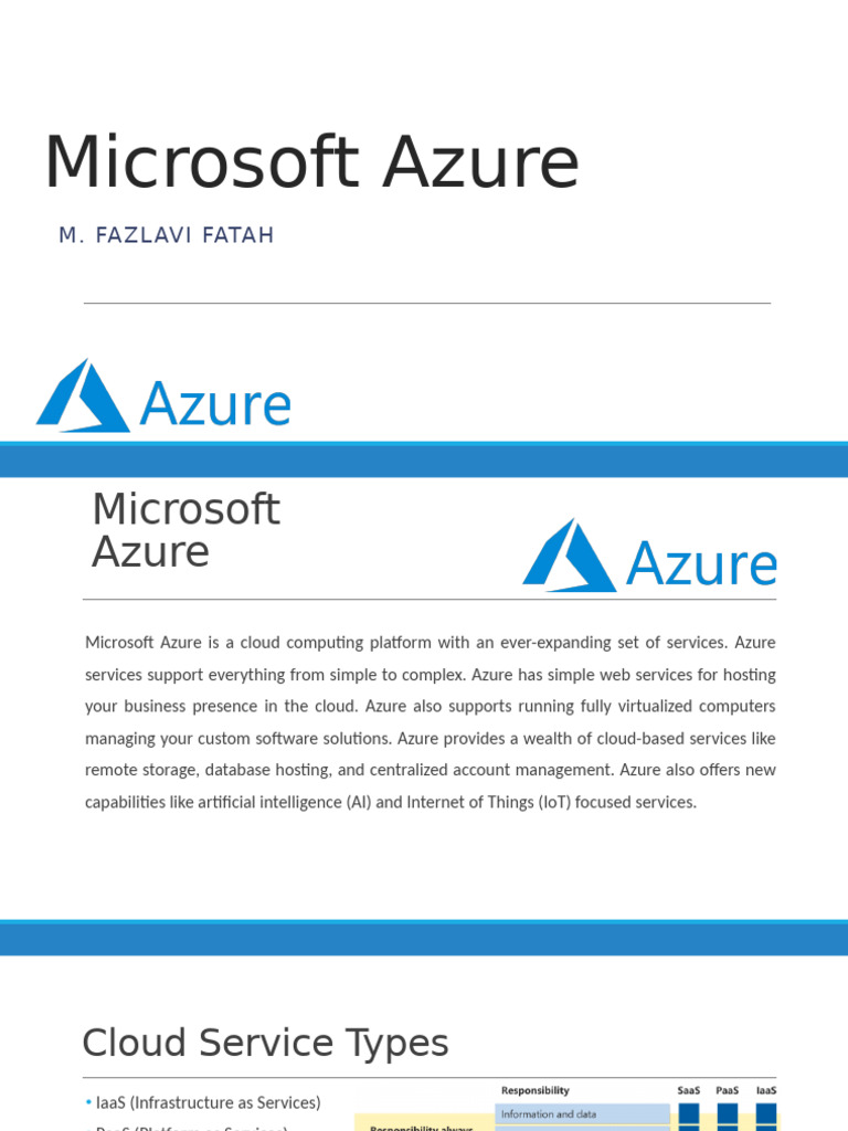 Microsoft Azure [Autosaved] | PDF