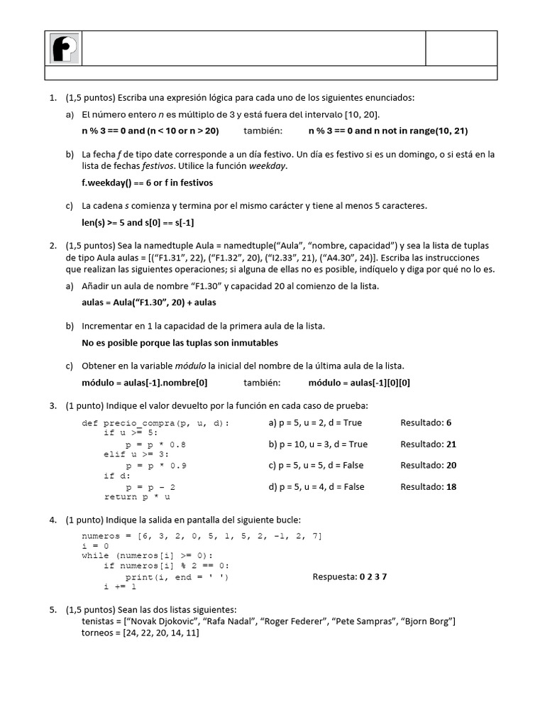 FP2425-ET1-TI1-Soluciones.v.1.0.2 | PDF | Python (lenguaje de programación) | Programación de ...