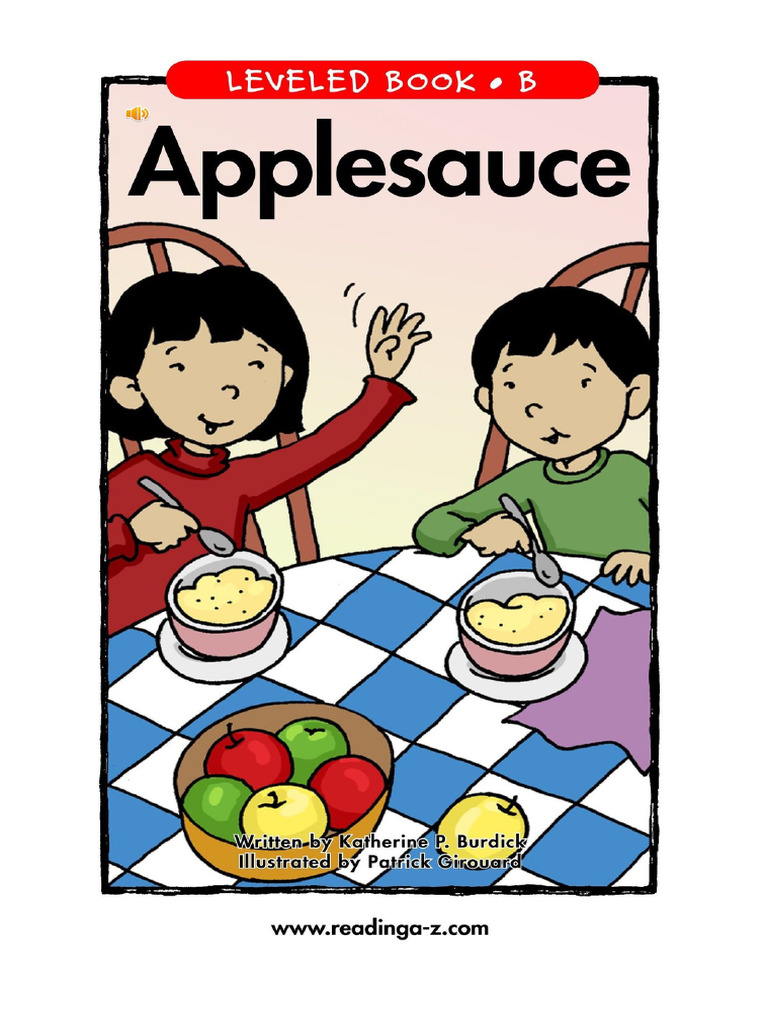 Applesauce - Bản In | PDF