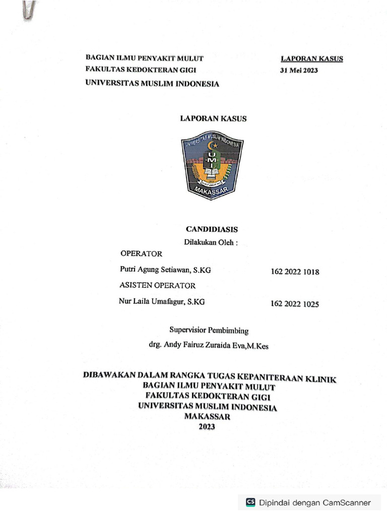 Lapsus Candidiasis | PDF