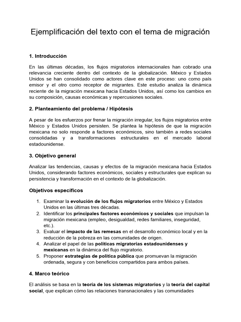 Ejemplos-2 | PDF | Migración humana | Economias