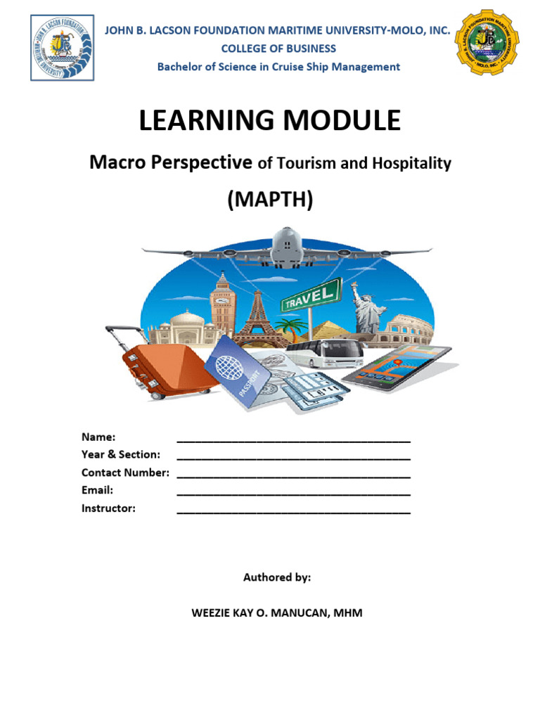 Macro Perspective on Tourism & Hospitality | PDF | Tourism | Hotel