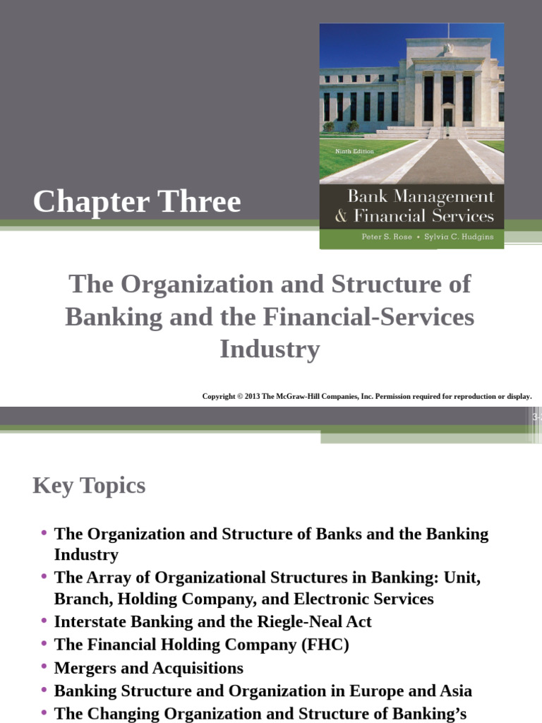 BM--Ch-3 | PDF | Banks | Service Industries