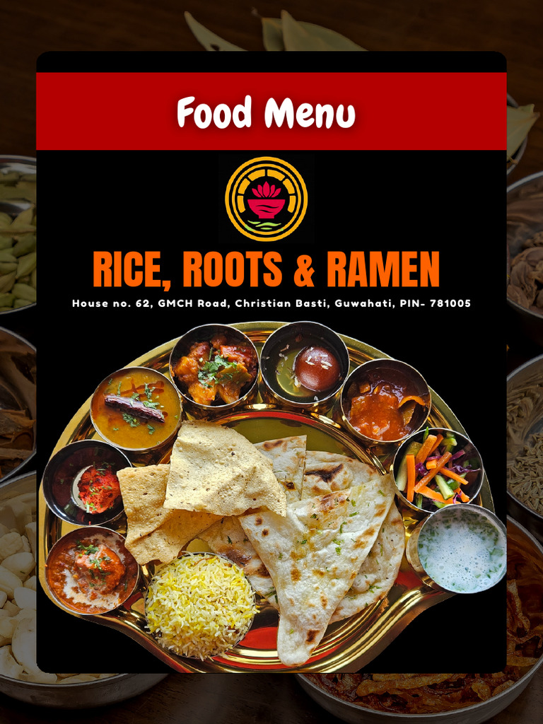 Menu_RRR | PDF | Ramen | Curry