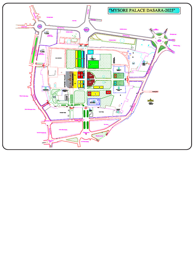 Mysore Palace MAP 2025 | PDF