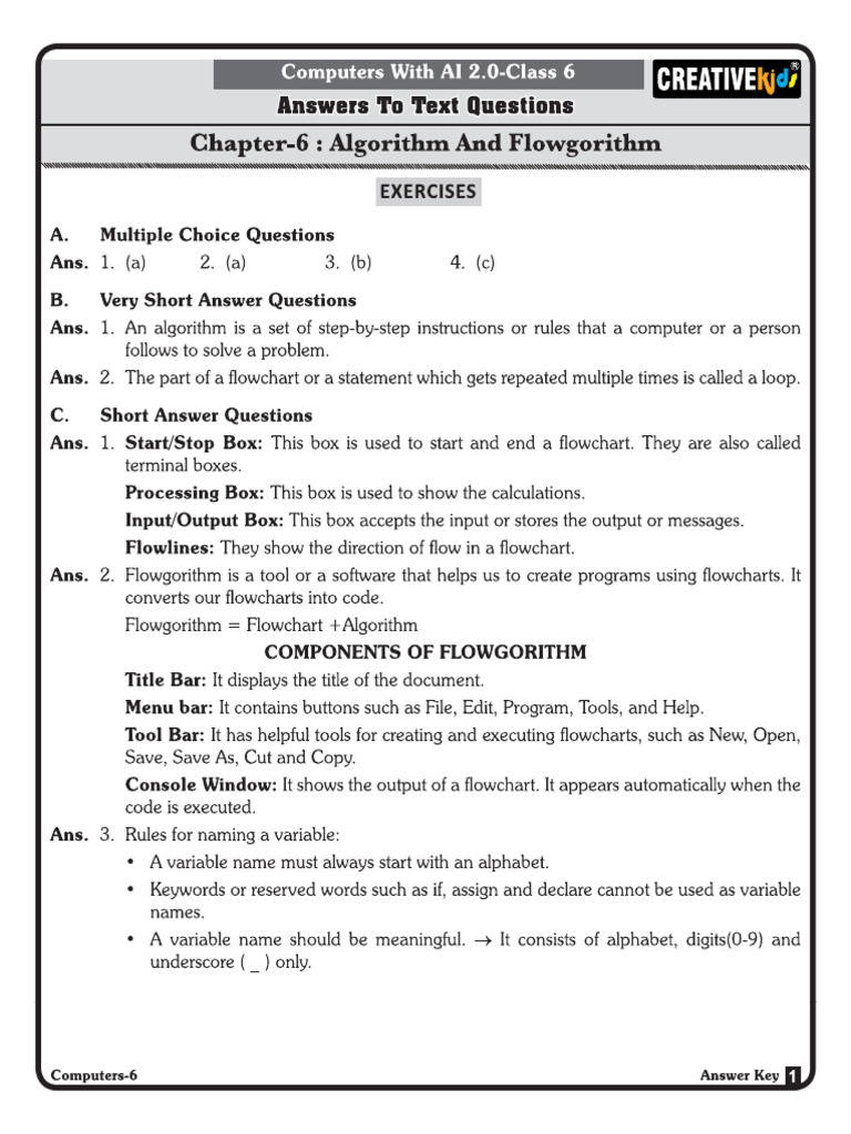 Computer - Chapter 6&7 | PDF