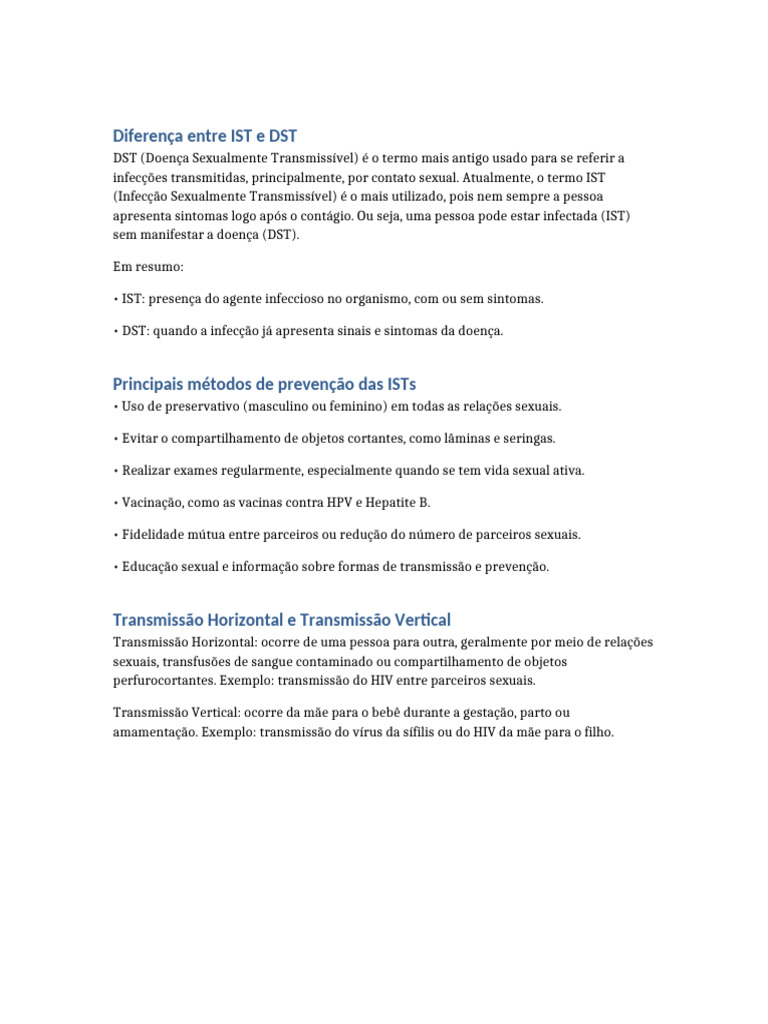Diferenca Entre IST e DST | PDF