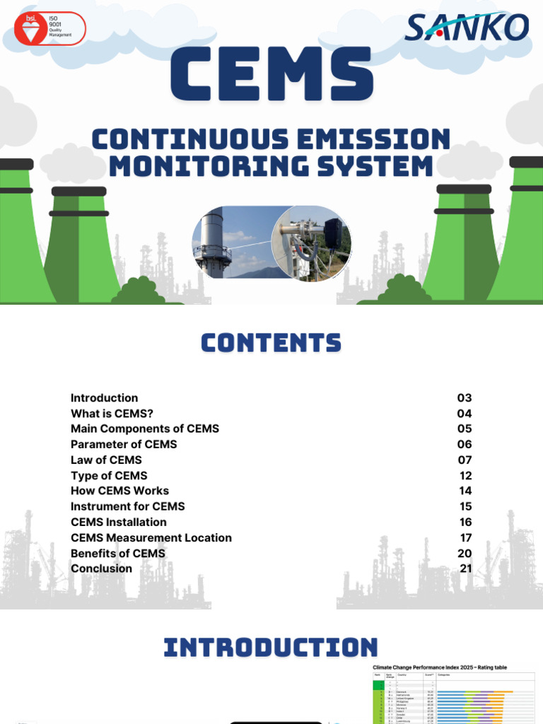 Continuous Emission Monitoring System | PDF