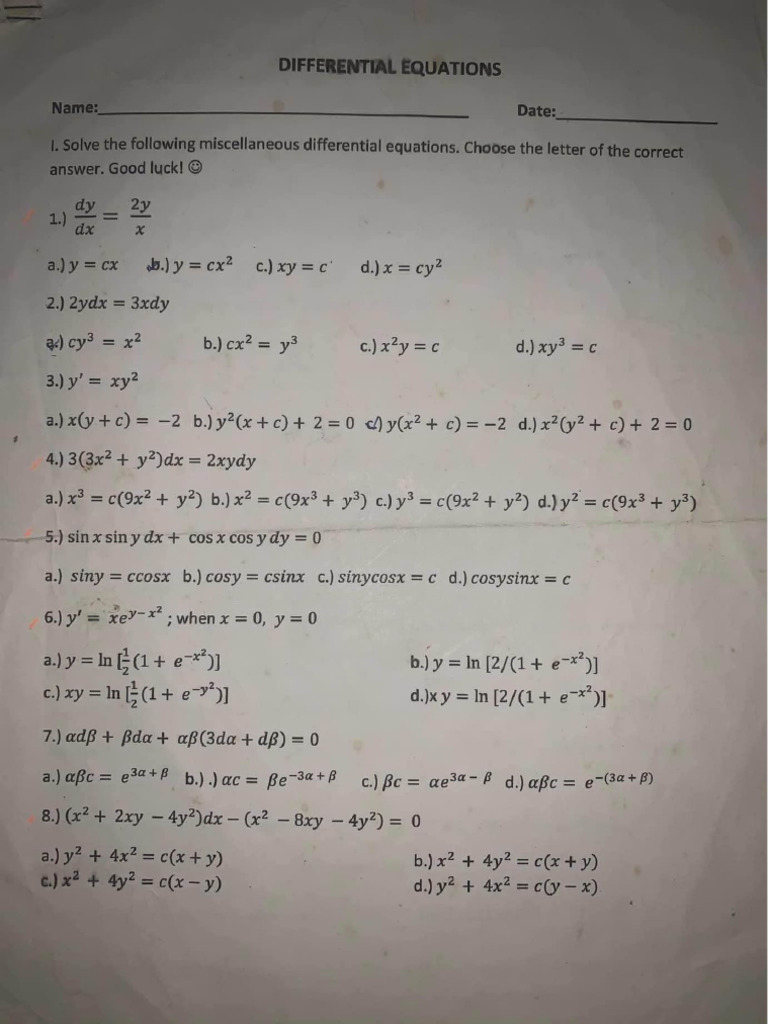 differential-equations-exam-pdf | PDF