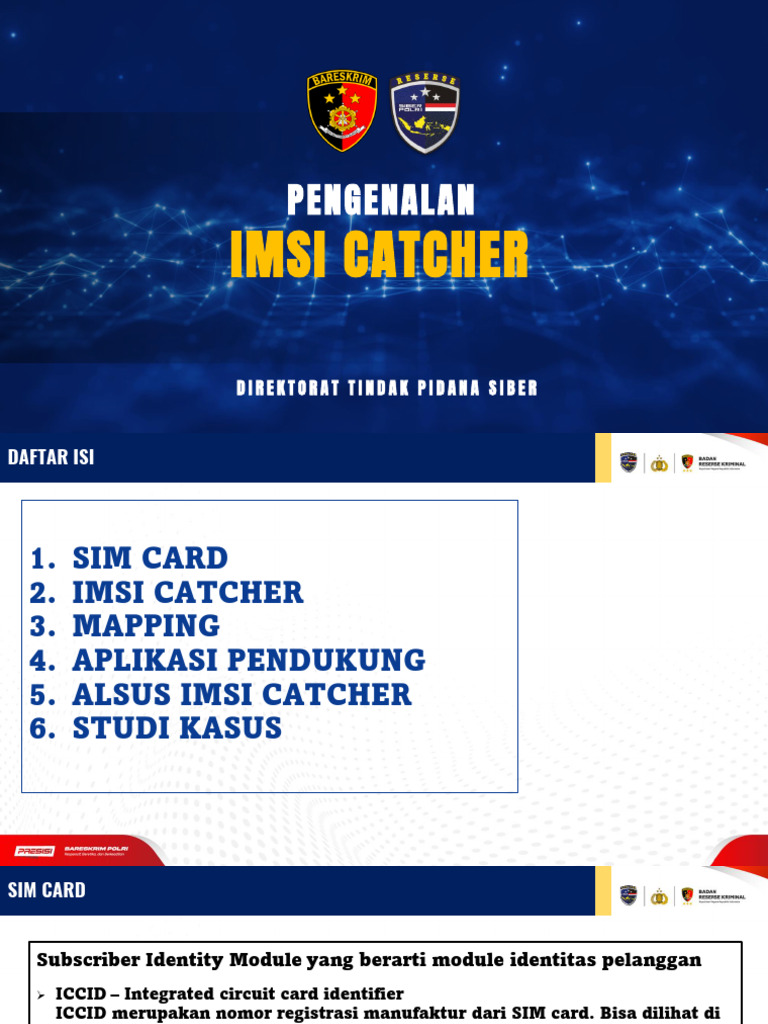 Pengenalan IMSI Catcher dan Fungsinya | PDF