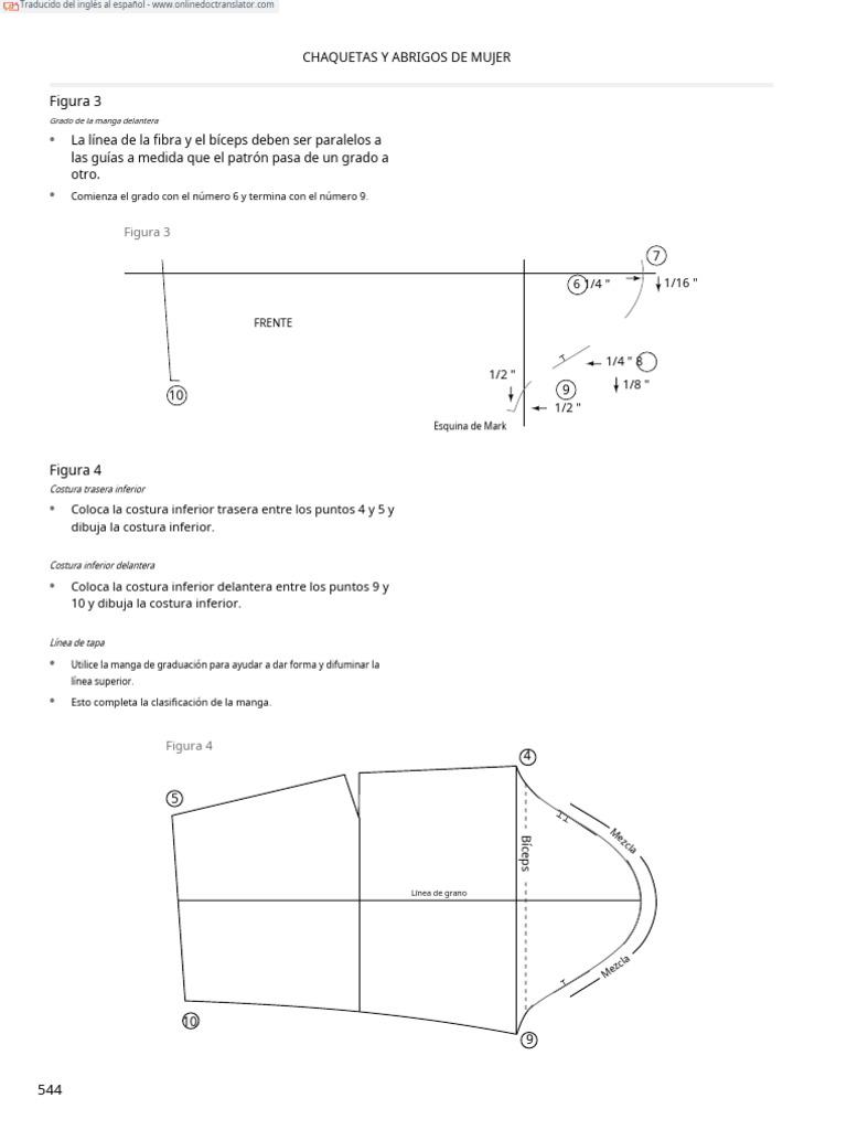 551-700 TRADUCIDO Pattern Making For Fashion Design, 5th Edition, by ...