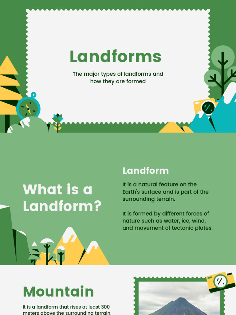 Landforms | PDF