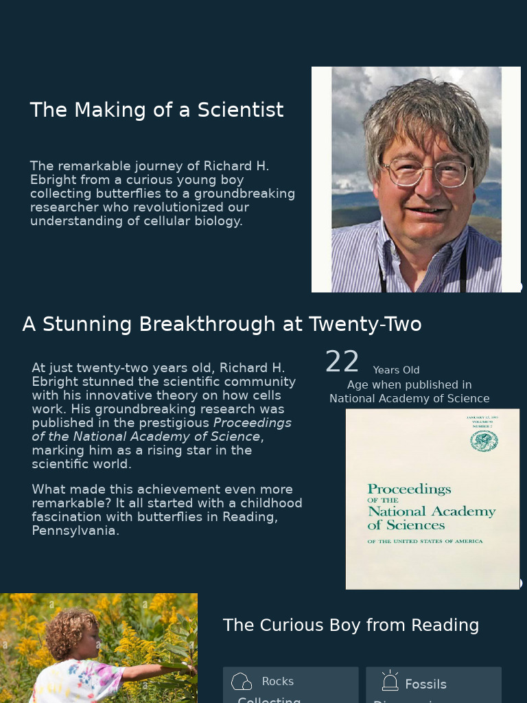 Richard Ebright: Journey to Science Pioneer | PDF | Science | Butterfly