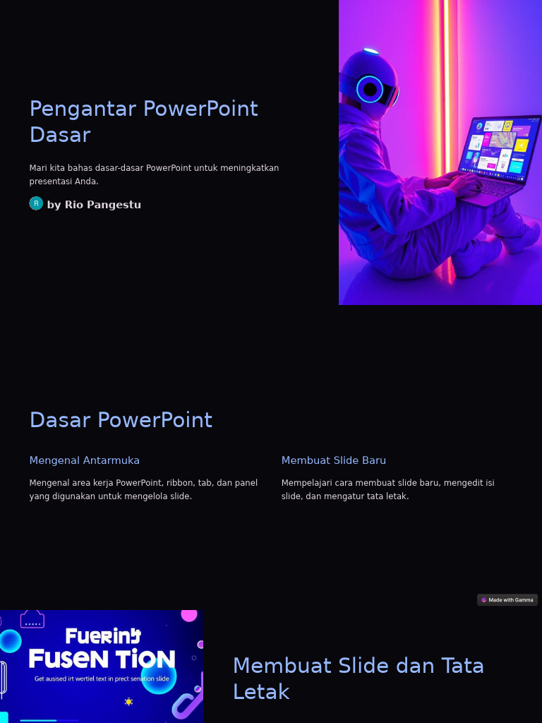 Dasar-Dasar PowerPoint untuk Pemula | PDF