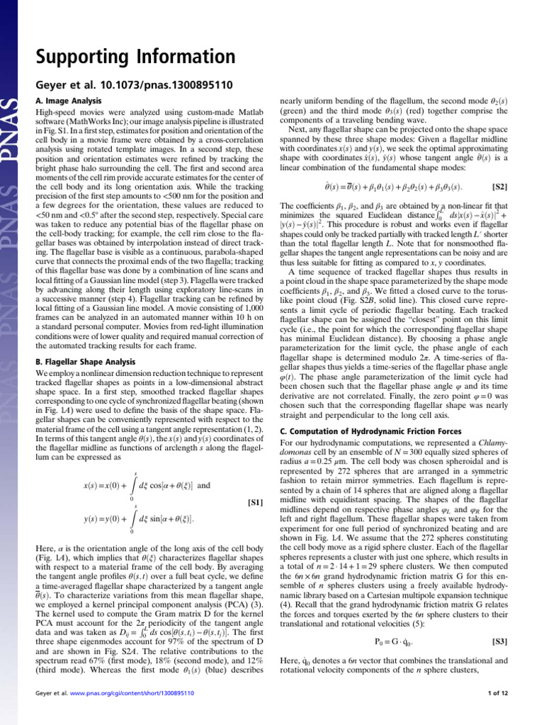 pnas.201300895si | PDF | Mechanics | Applied And Interdisciplinary Physics