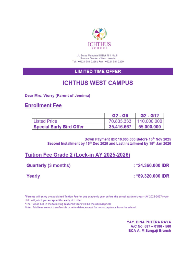 Jemima - Special Offer Nov 2025 (G2 AY 2026-2027) | PDF