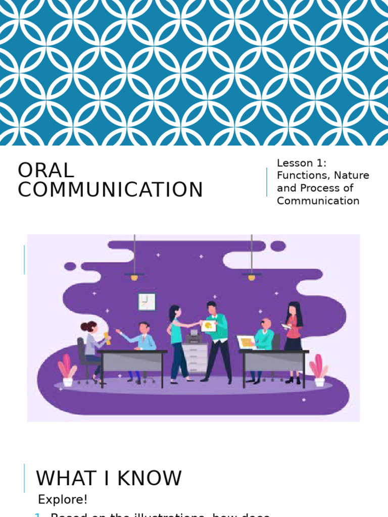 L1 | PDF | Communication | Nonverbal Communication