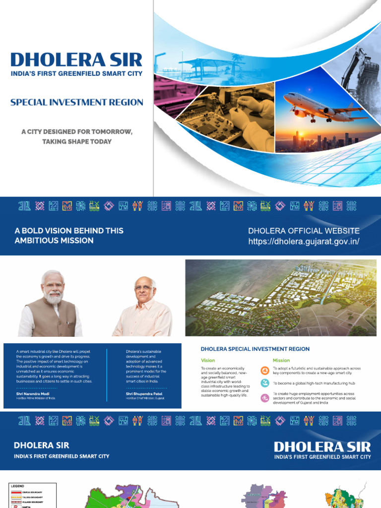 Dholera SIR: India's First Smart City | PDF