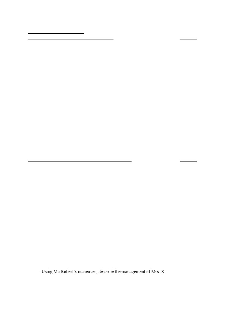 Midwifery Exam Questions and Answers | PDF | Childbirth | Postpartum Period