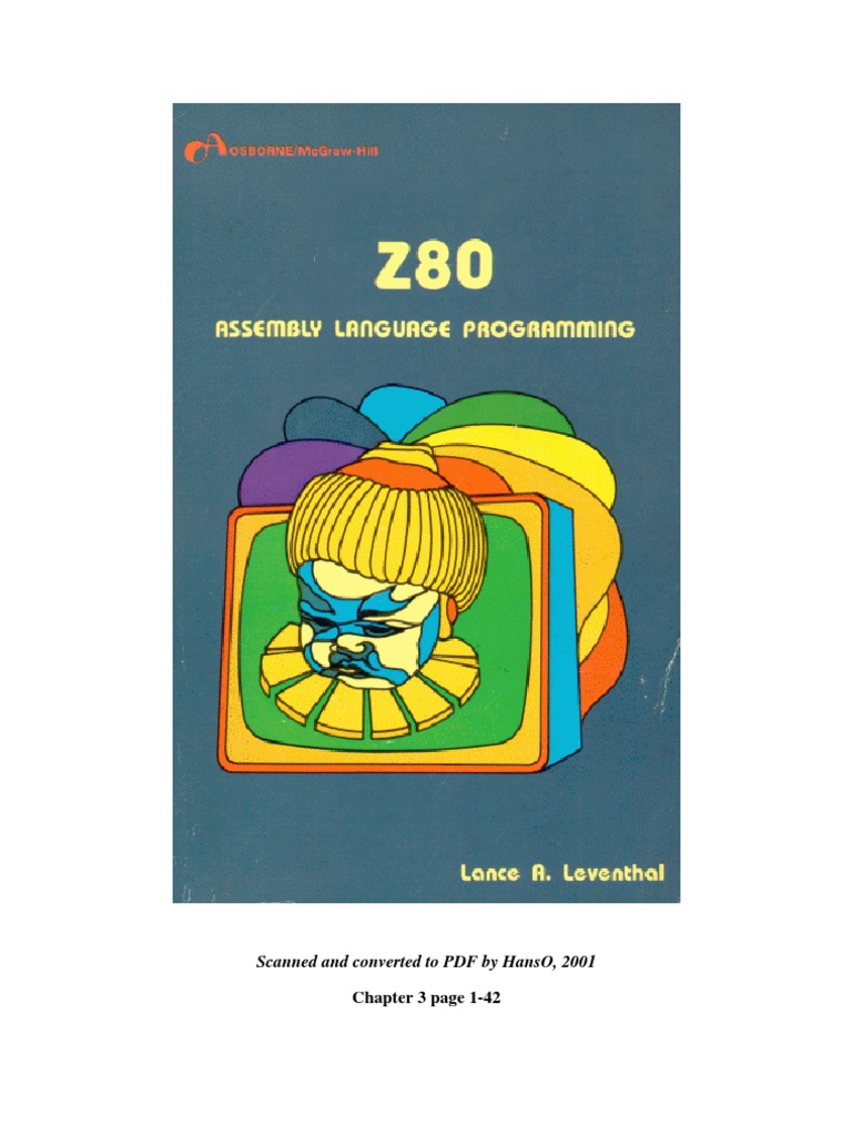 Z80 Assembly Language Programming Pdf Instruction Set Pointer Computer Programming
