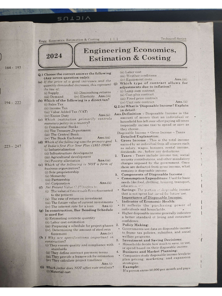 Engineering Economics | PDF