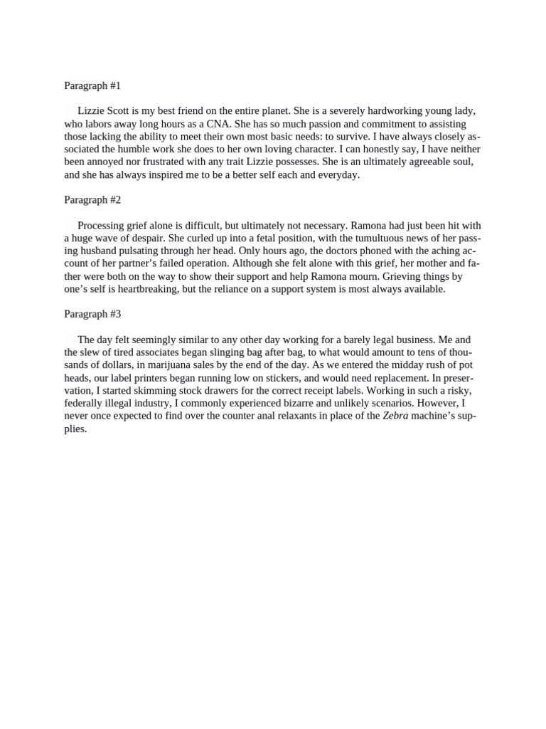 Week 2 Writing Assignment | PDF