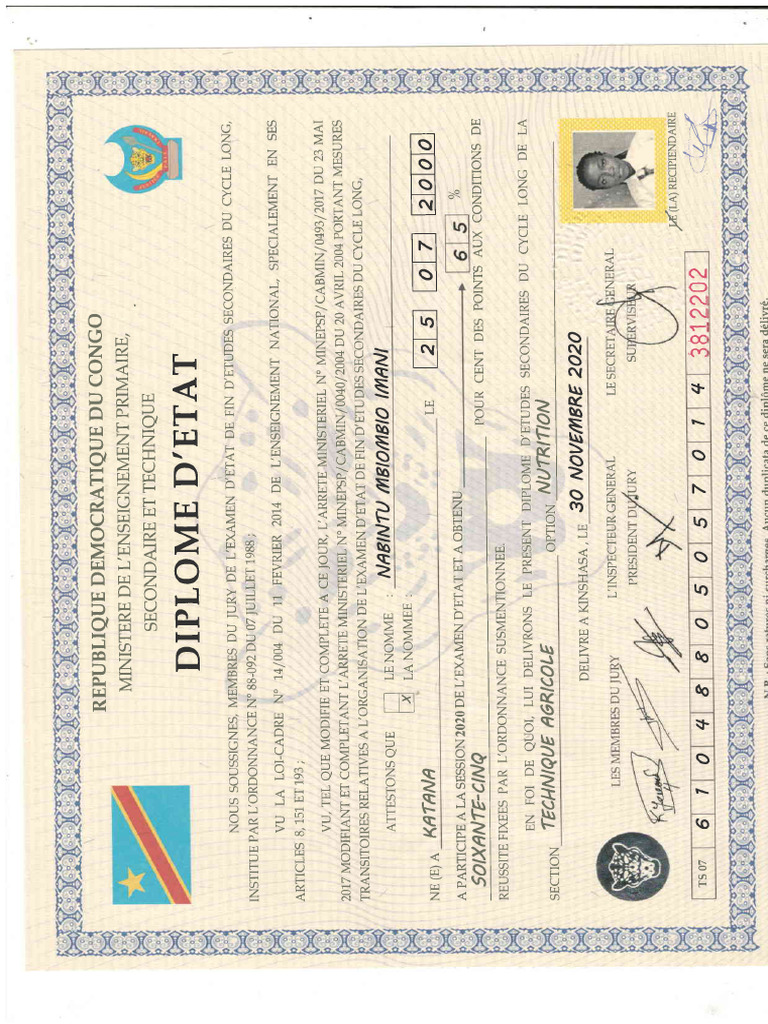 Diplôme | PDF
