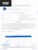 PID-5 Brief Form: Scoring Guide | PDF | Average | Dsm 5