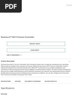 Rosemount 4088 MultiVariable Transmitter | PDF | Pressure Measurement ...