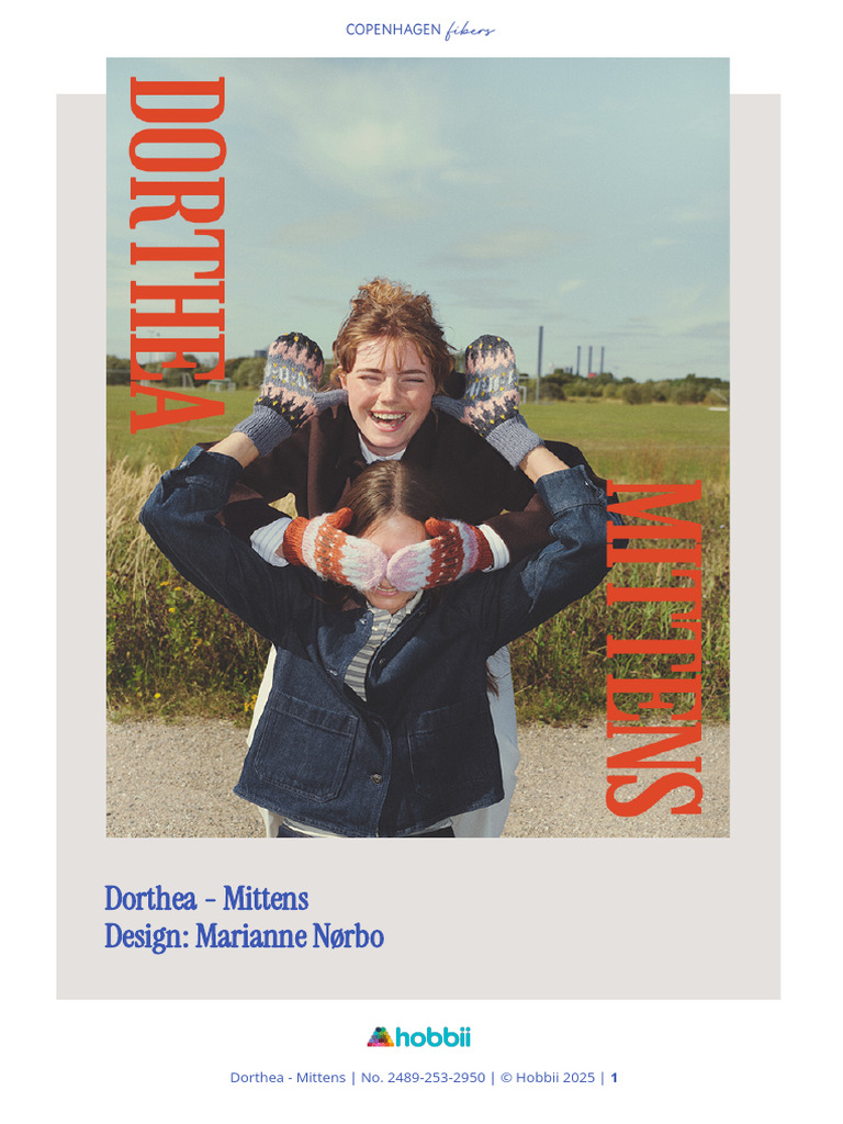Dorthea - Mittens | PDF | Knitting | Yarn