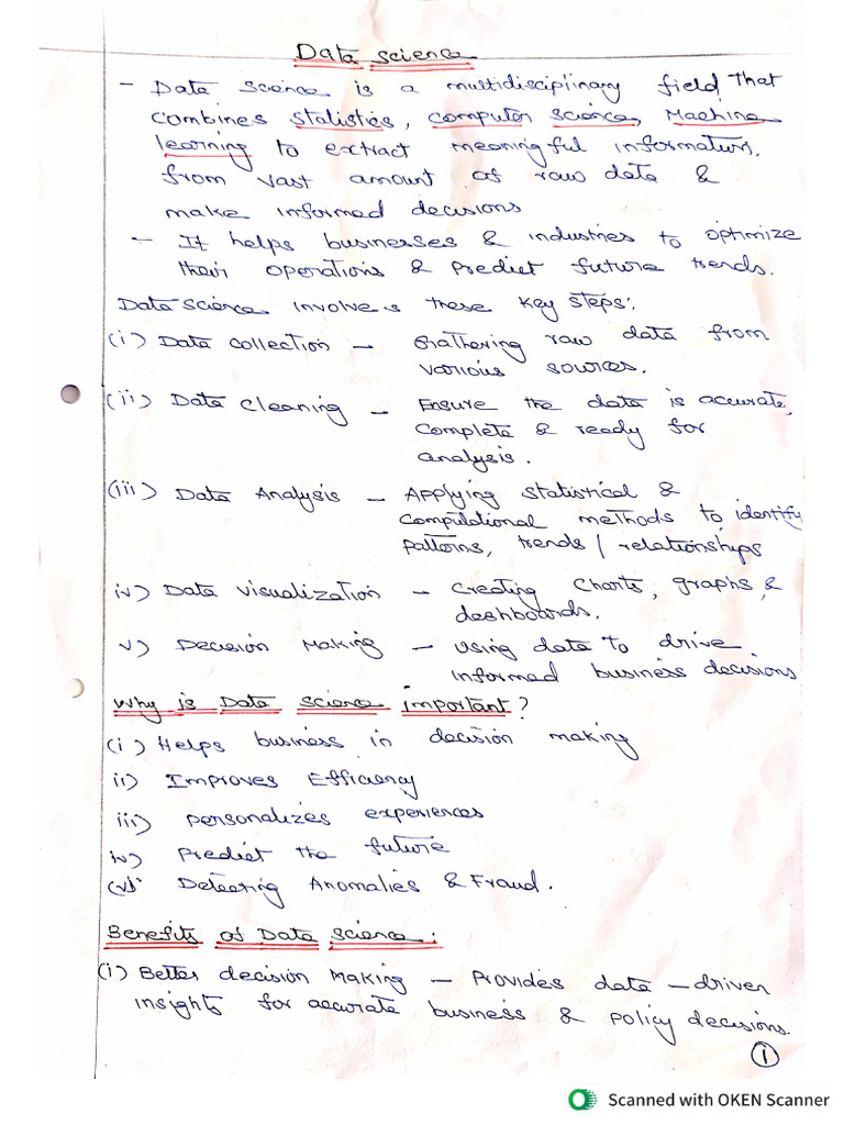 UNIT 1 Notes | PDF