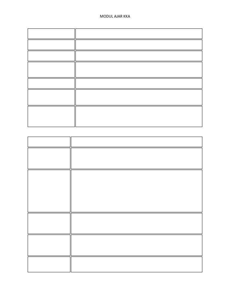 Modul Kka Ojt 3 | PDF