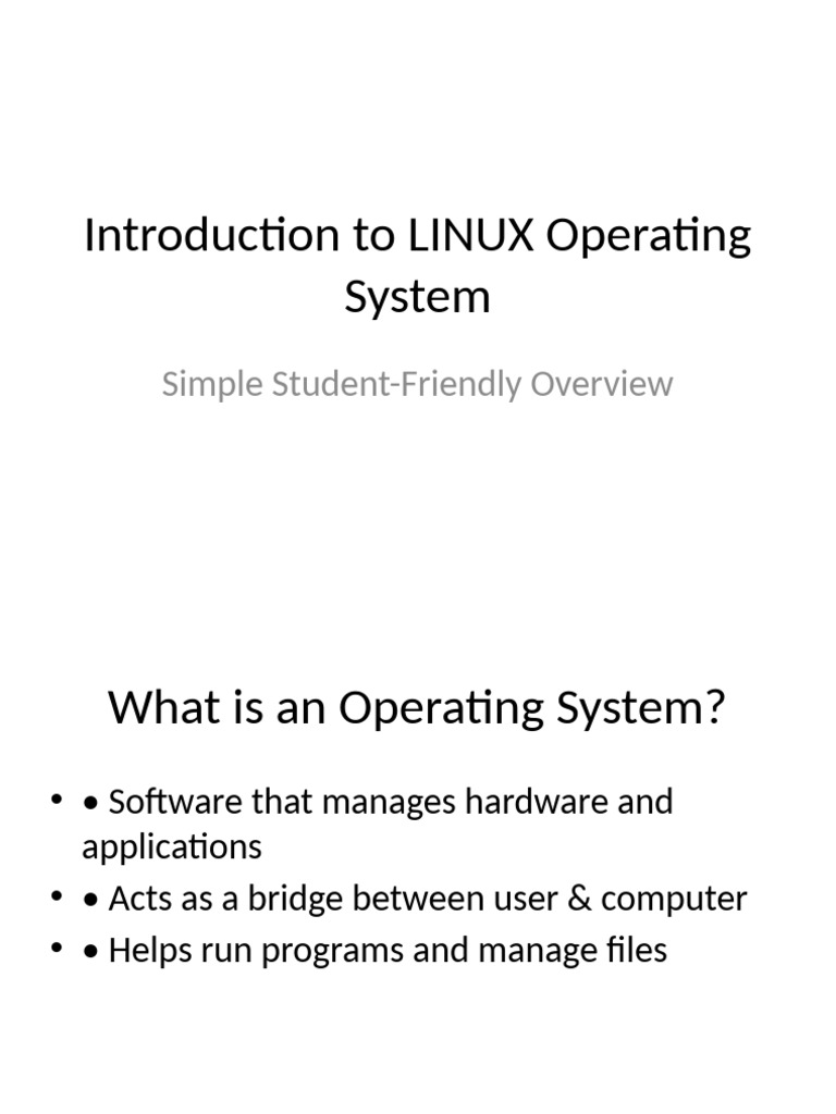 Introduction To Linux | PDF