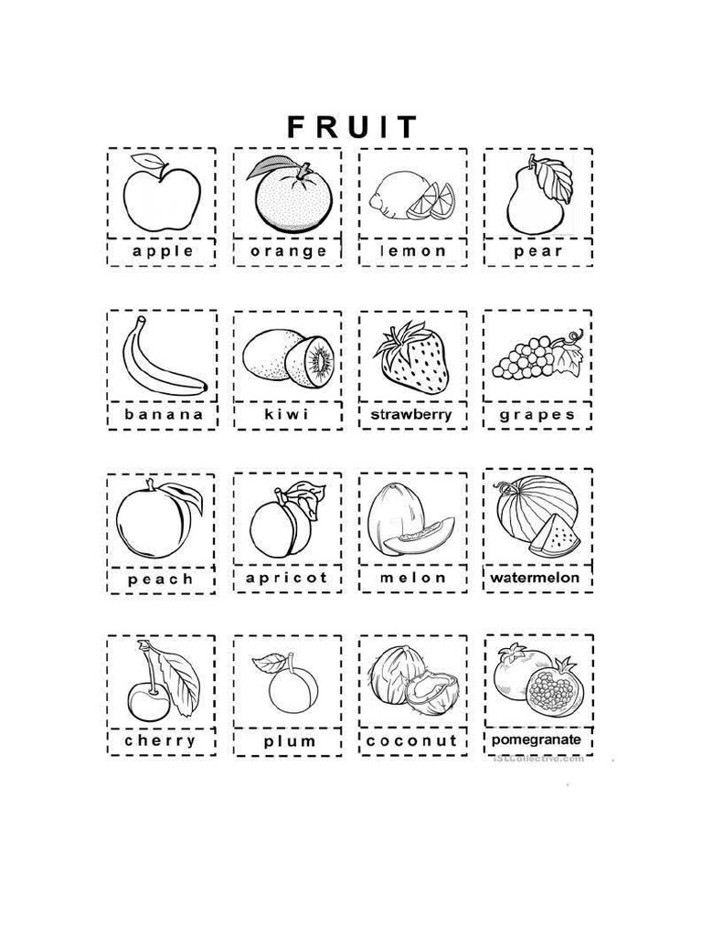 Worksheet English For Kids | PDF