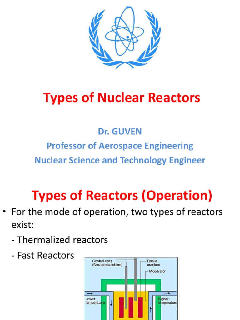 Types of Nuclear Reactors | PDF | Nuclear Reactor | Nuclear Fuel
