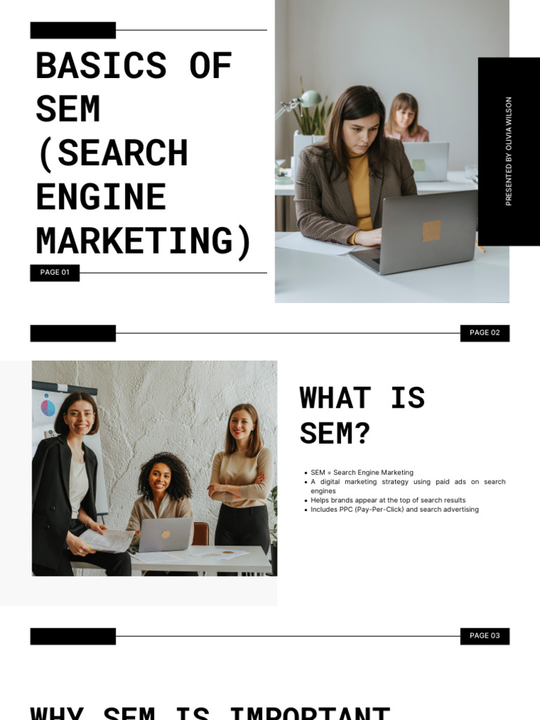 Basics of SEM | PDF | Search Engine Marketing | Search Engine Optimization