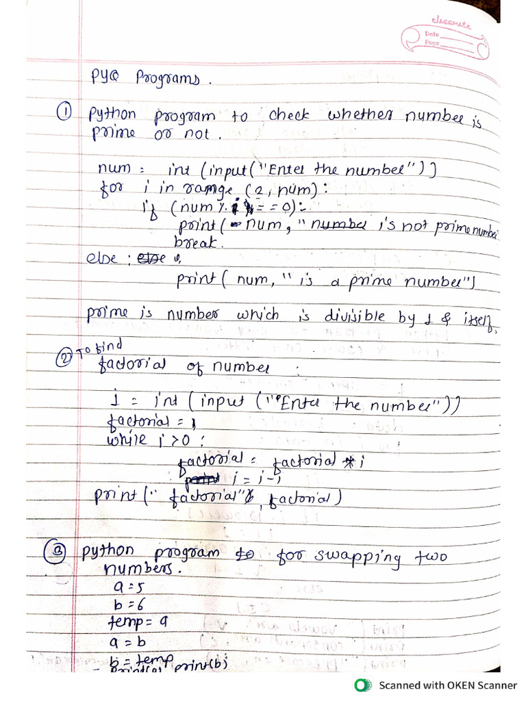 Pyq Program Unit 1 and 2 Imp | PDF