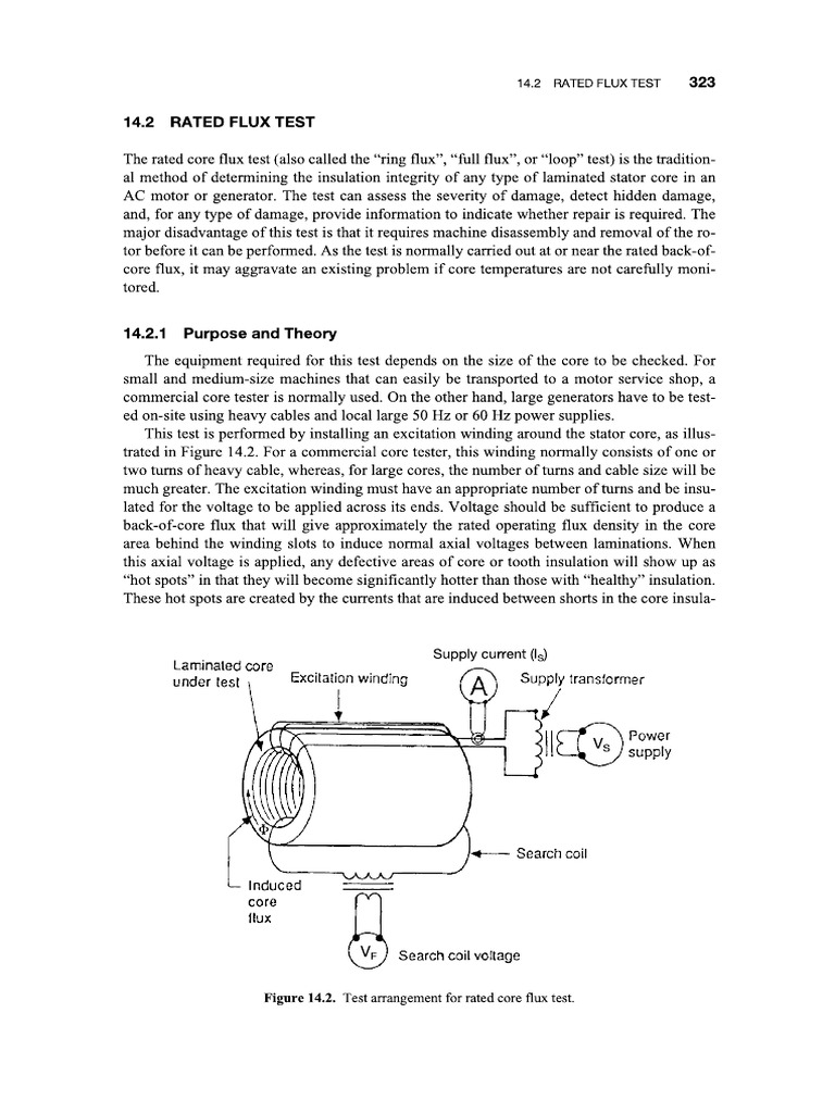 Loop Core Test (Rated Flux Test) | PDF