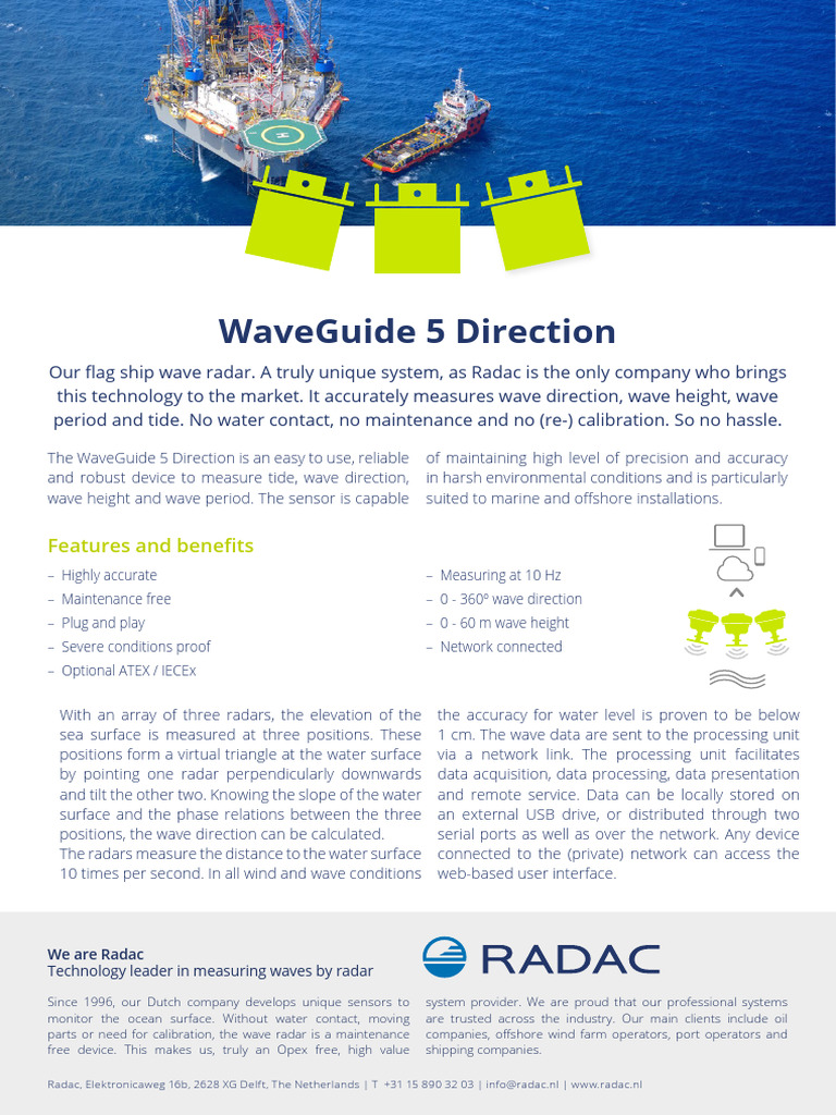 WaveGuide 5 Direction Radar Sensor | PDF | Radar | Electronics