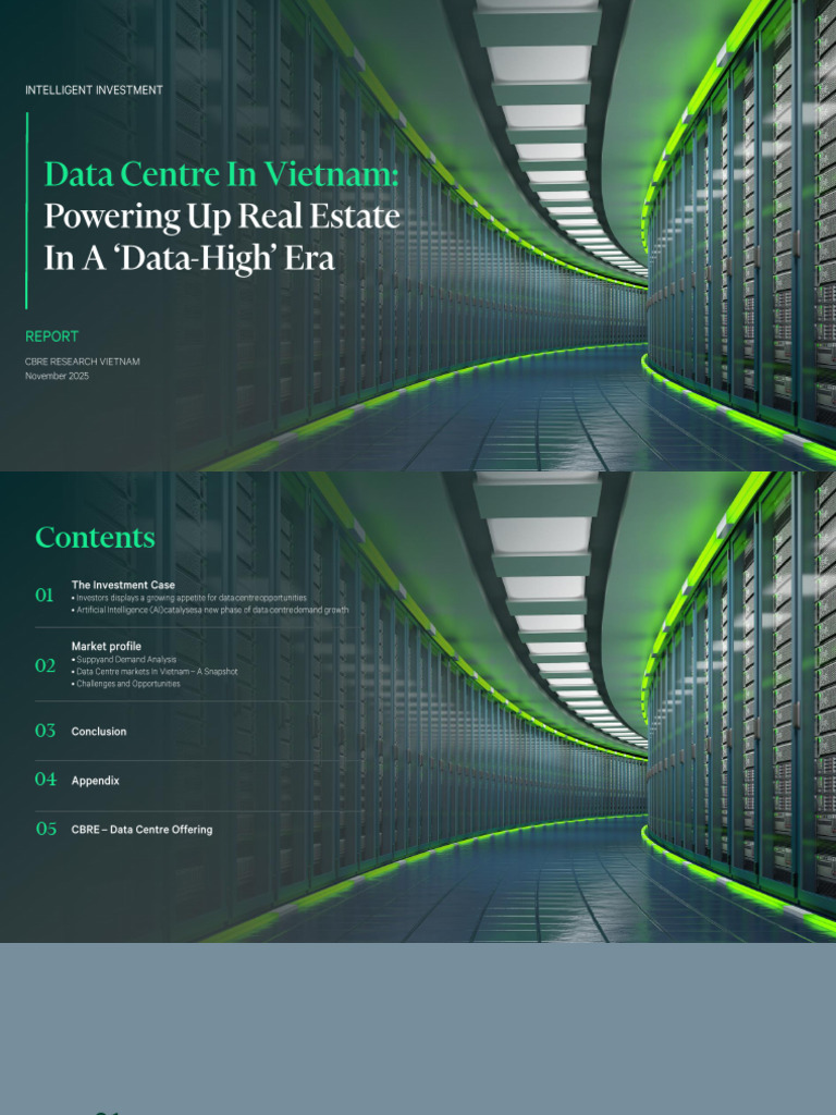 CBRE Report Vietnam Datacenter | PDF