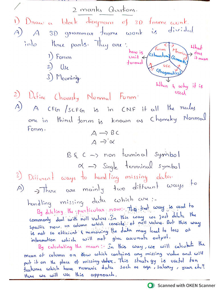 2 Marks Pra | PDF