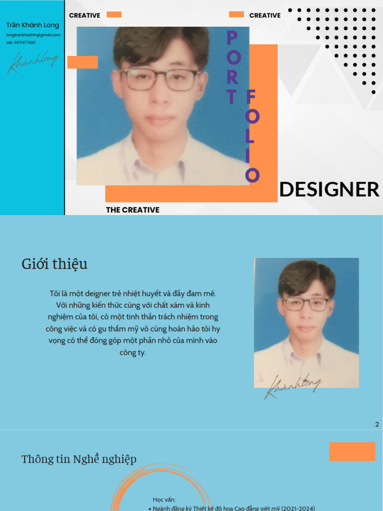 SPOILER Portfolio TranKhanhLong PDF | PDF