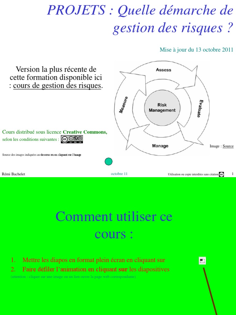 Gestion Des Risques Demarche | PDF