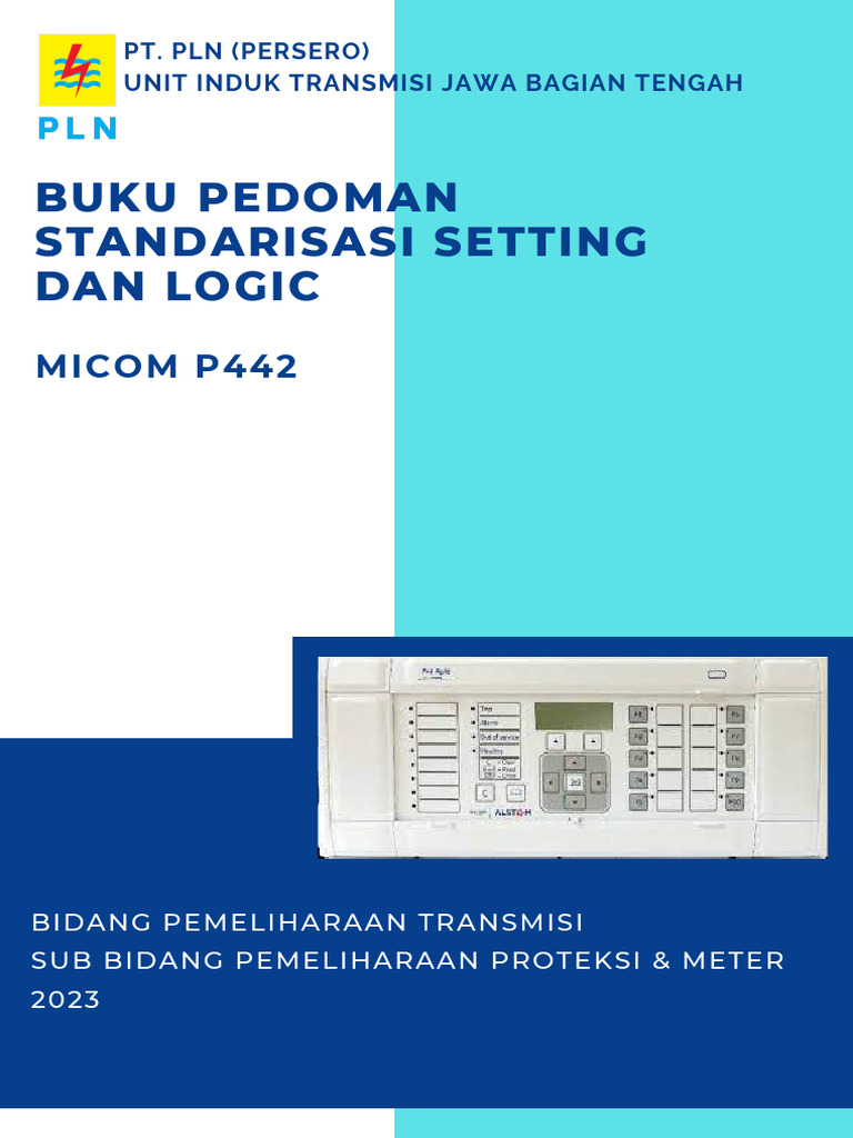 Buku Standarisasi Micom p442 Rev0 | PDF