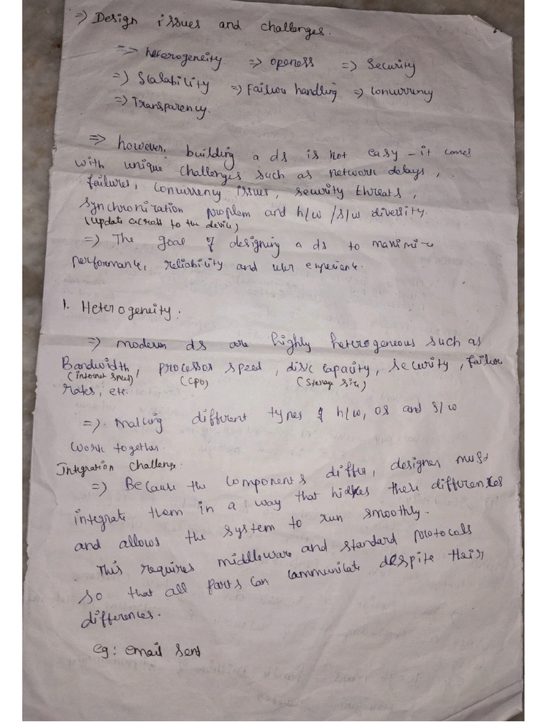 Design Issues and Challenges | PDF