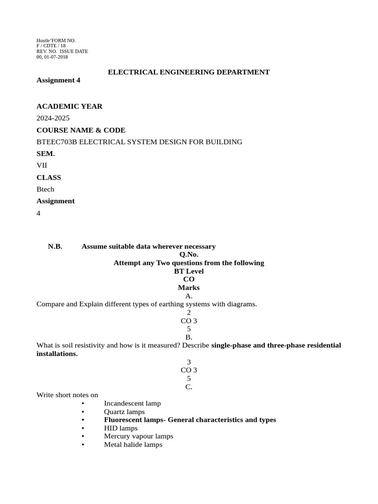 4 Assignment ESDB | PDF